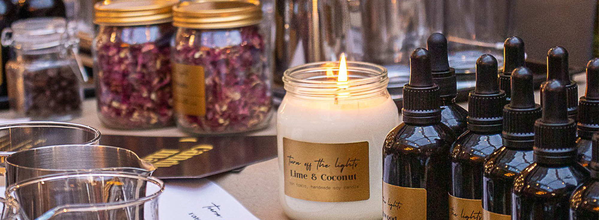 Candle-making workshops for Bloom Stays Holiday Homes